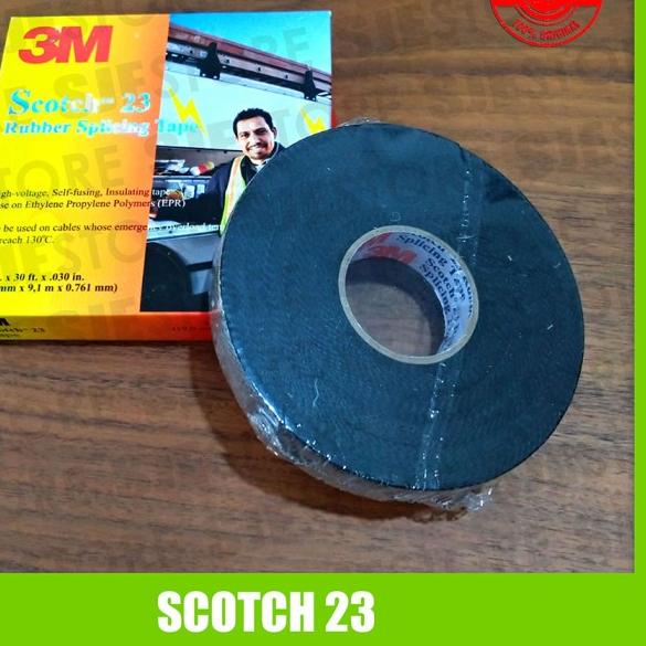 Jual Isolasi Listrik 3M Scotch 23 Rubber Splicing Tape ORIGINAL ...