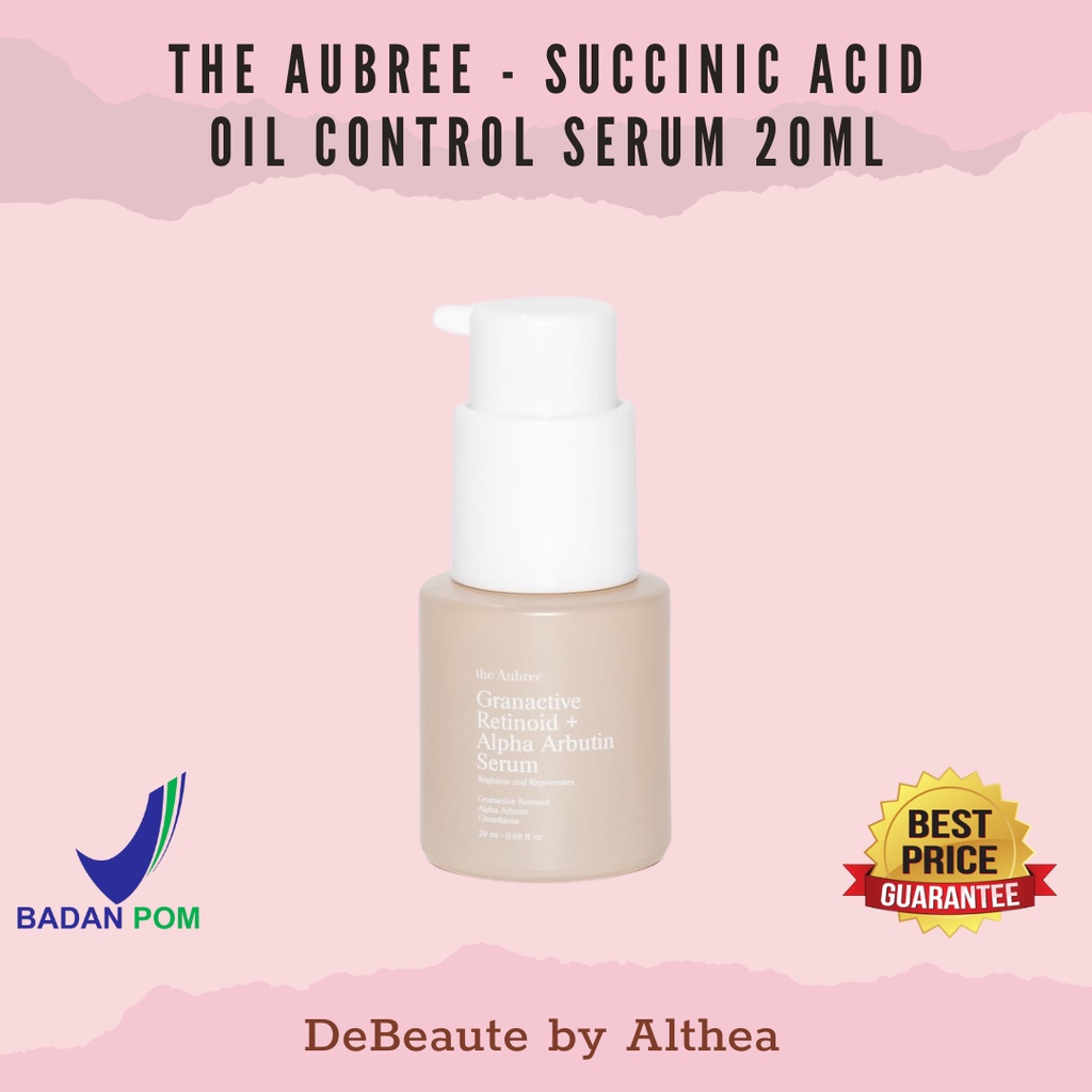 Jual The Aubree Granactive Retinoid + Alpha Arbutin Serum 20ml | Shopee ...