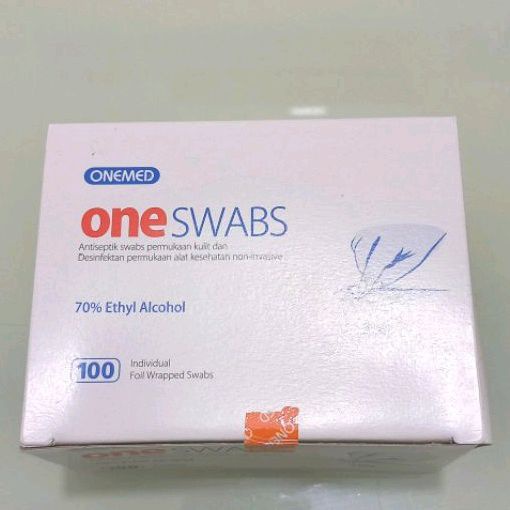 Jual Alkohol Swab Oneswab Alkohol Pads Alkohol Tisu Onemed One Swab ...