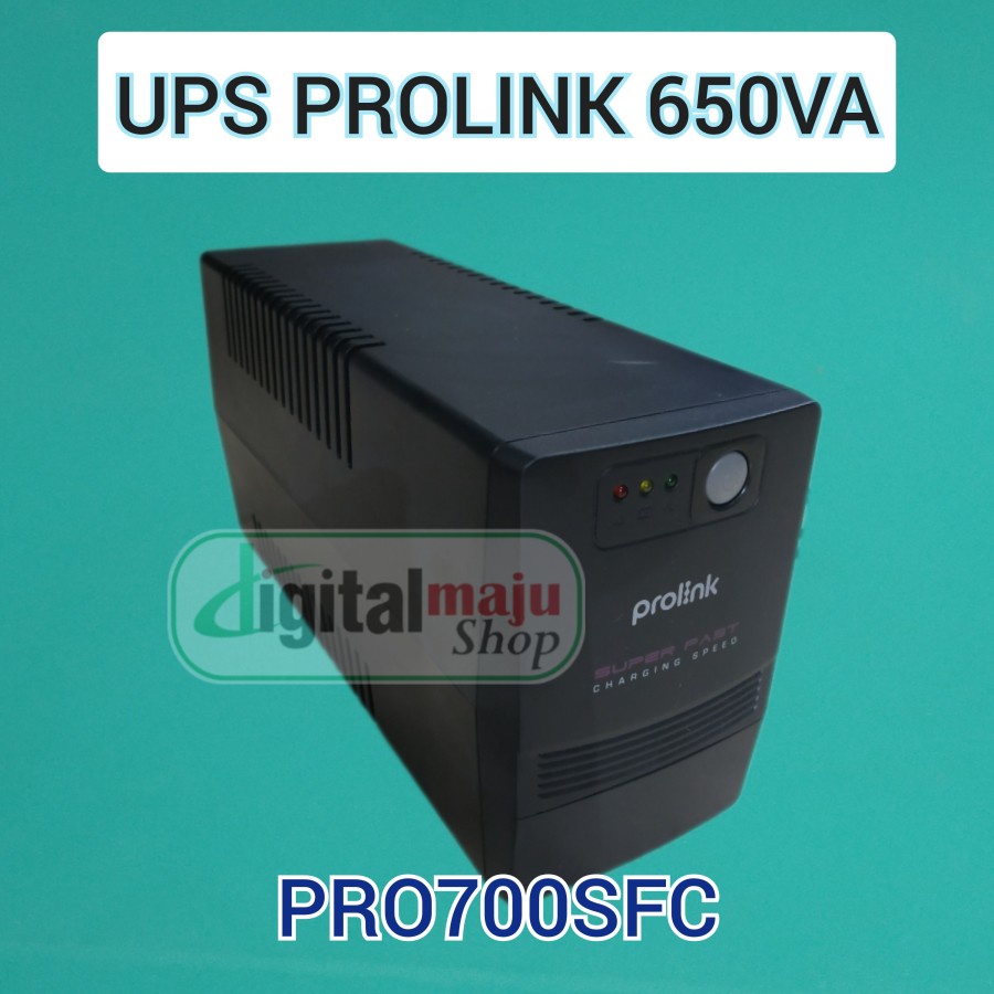 Jual UPS PROLINK PRO 700 SFC 650VA WITH AVR FUNCTION [PRO700SFC] | Shopee Indonesia