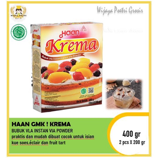 Jual Haan KREMA Vla Instant 400gr | Shopee Indonesia
