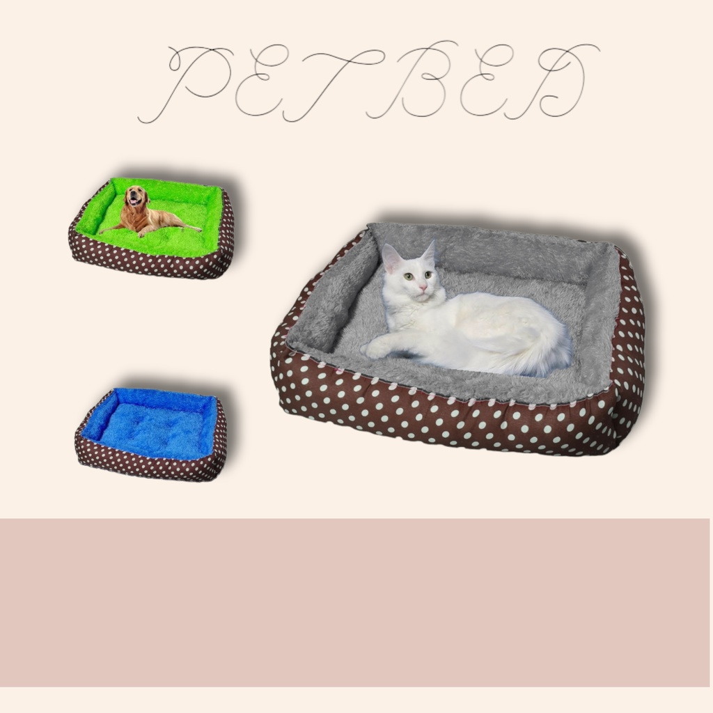 Jual Kasur Kucing Alas Bulu Rasfur Premium Cat Bed Tempat Tidur Kucing ...