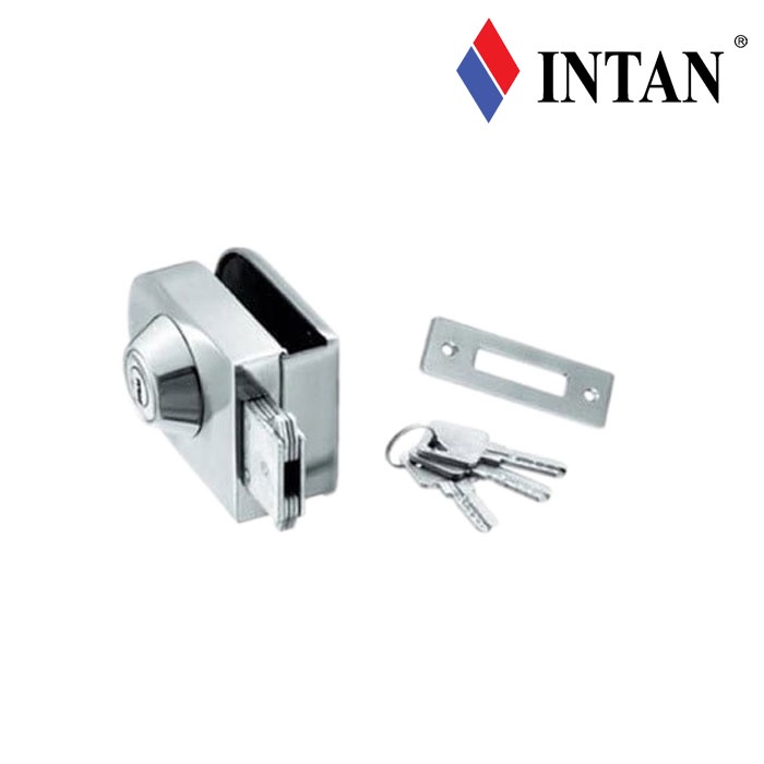 Jual Glass Door lock / kunci pintu kaca frameless Uc 21A (kunci) | Shopee Indonesia