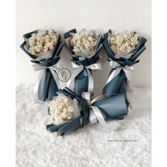 Jual BUKET BUNGA EDEL KERING PREMIUM WRAPPING BUKET WISUDA BUKET ...