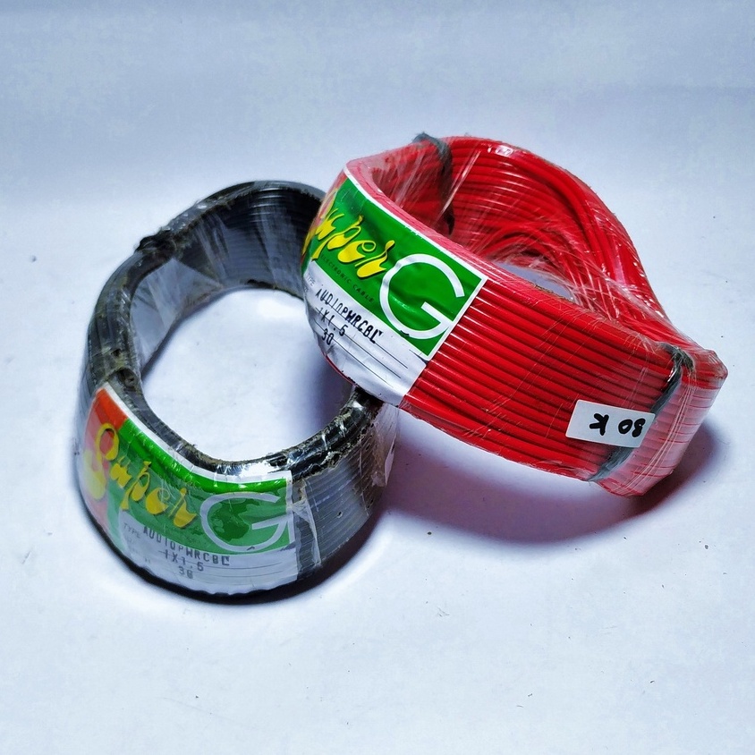 Jual kabel Engkel 1.5 Panjang 1 Roll 30 Meter Kabel Tunggal | Shopee Indonesia
