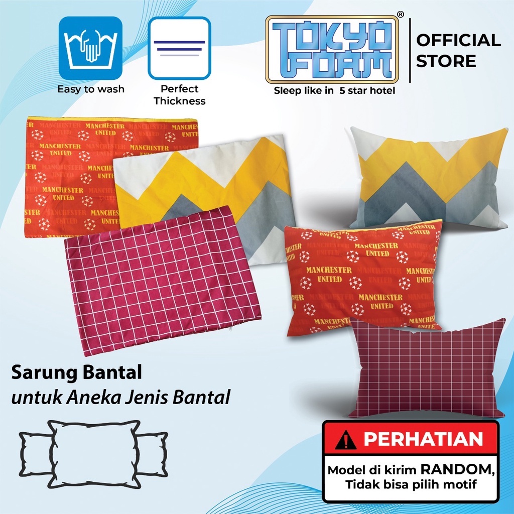 Jual Kain Sarung Bantal Micro Aneka Jenis Bantal by Tokyo Foam | Shopee ...