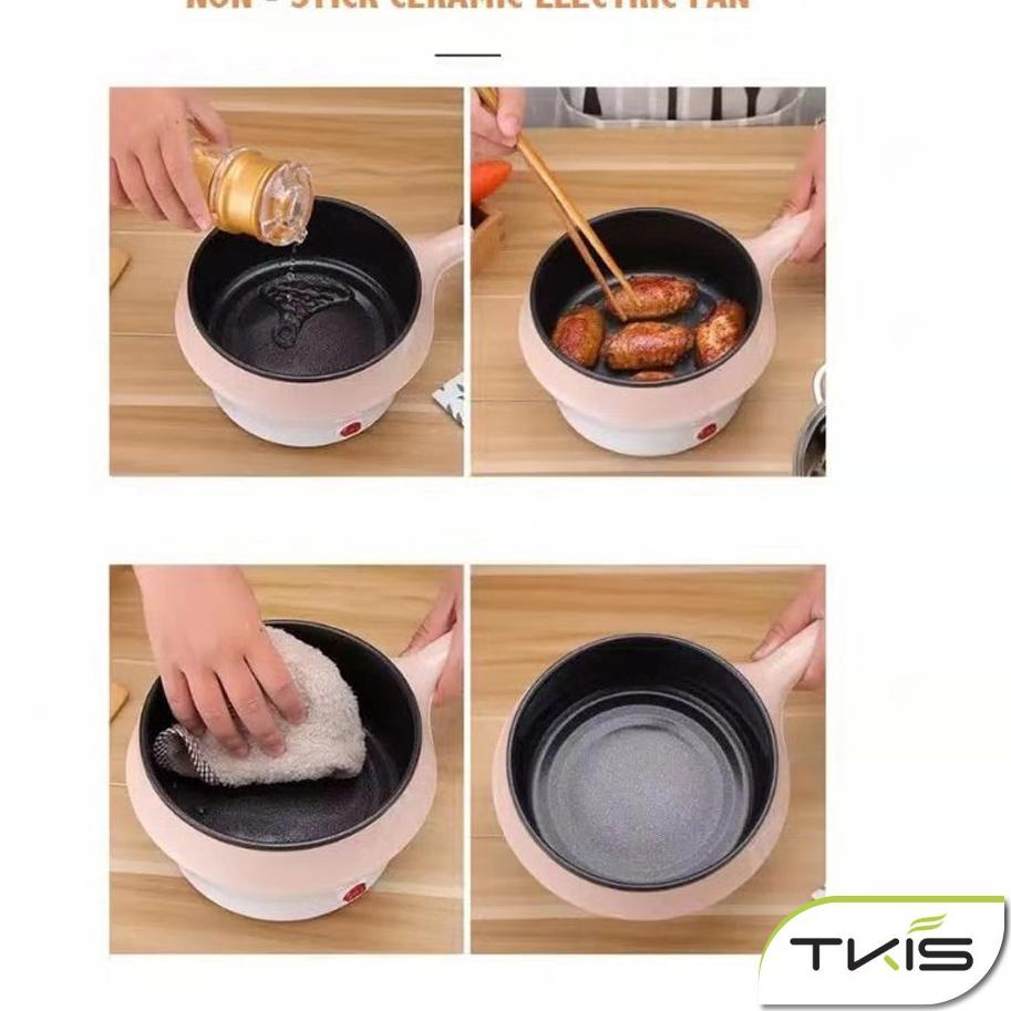 Jual Booming Panci Elektrik 18cm 1.2L Serbaguna Portable Kukus PANCI ...