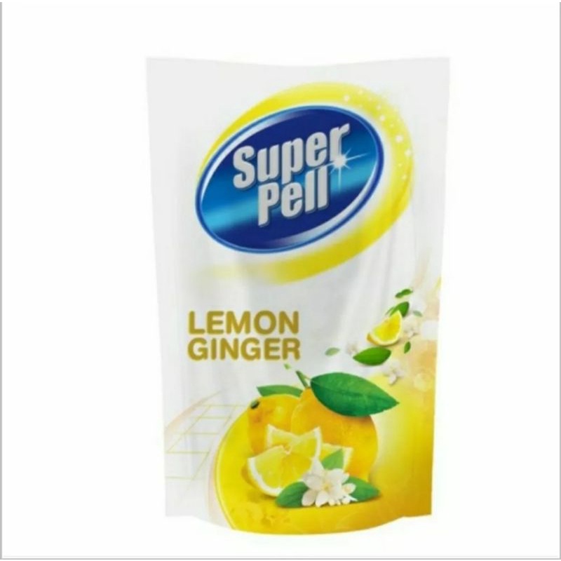 Jual Super Pell Pembersih Lantai Lemon Ginger 100ml | Shopee Indonesia