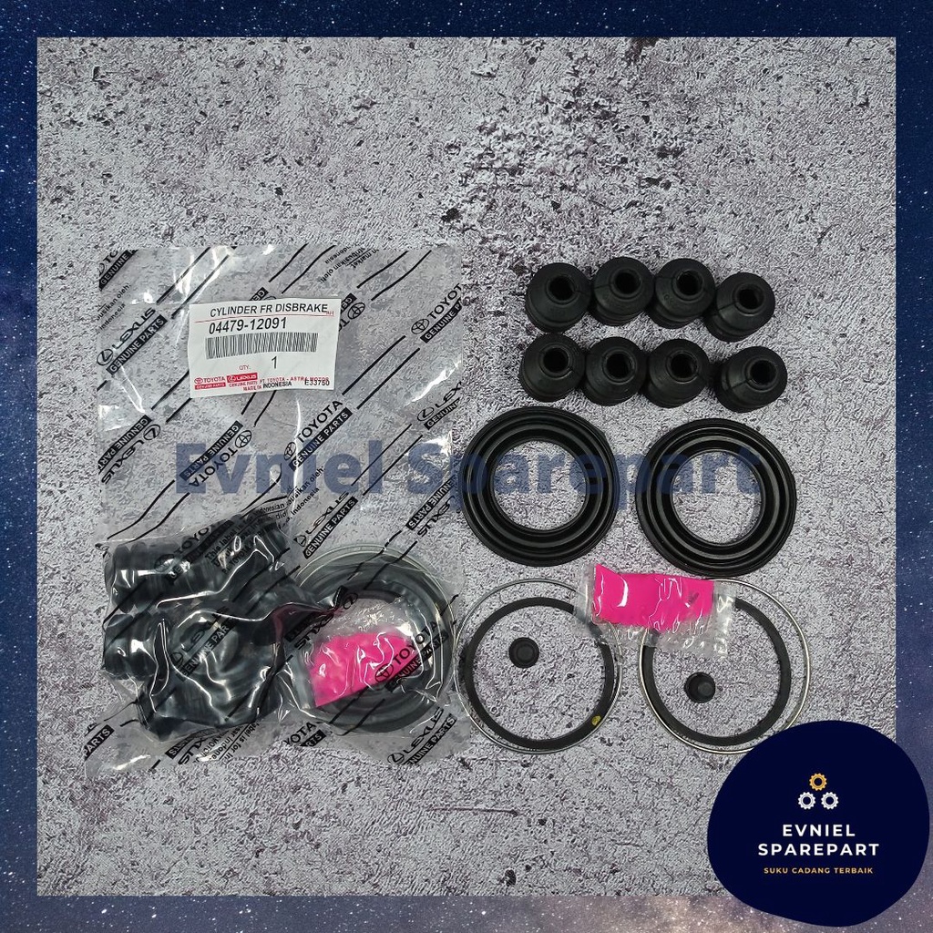 Jual Caliper Kit Karet Seal Rem Cakram Soluna Great Corolla Twincam (04479-12091) | Shopee Indonesia