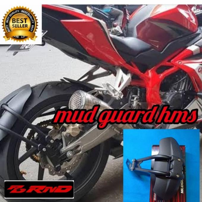 Jual HmS new Mudguard motor universal mudguar karbon pelindung lumpur ...