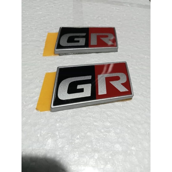 Jual emblem logo tulisan GR | Shopee Indonesia