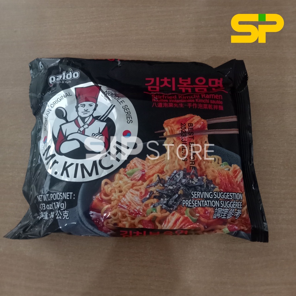 Jual PALDO Mr. Kimchi Stirfried Kimchi Ramen Pedas / Mie Goreng Instan ...