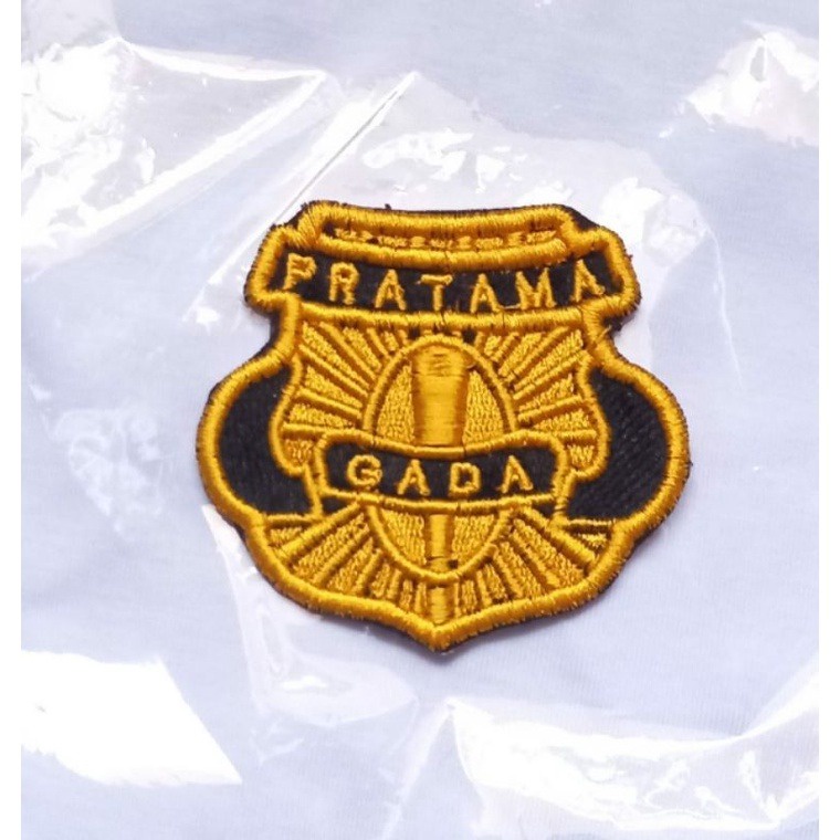 Jual patch logo gada pratama satpam , emblem bordir gada pratama satpam ...