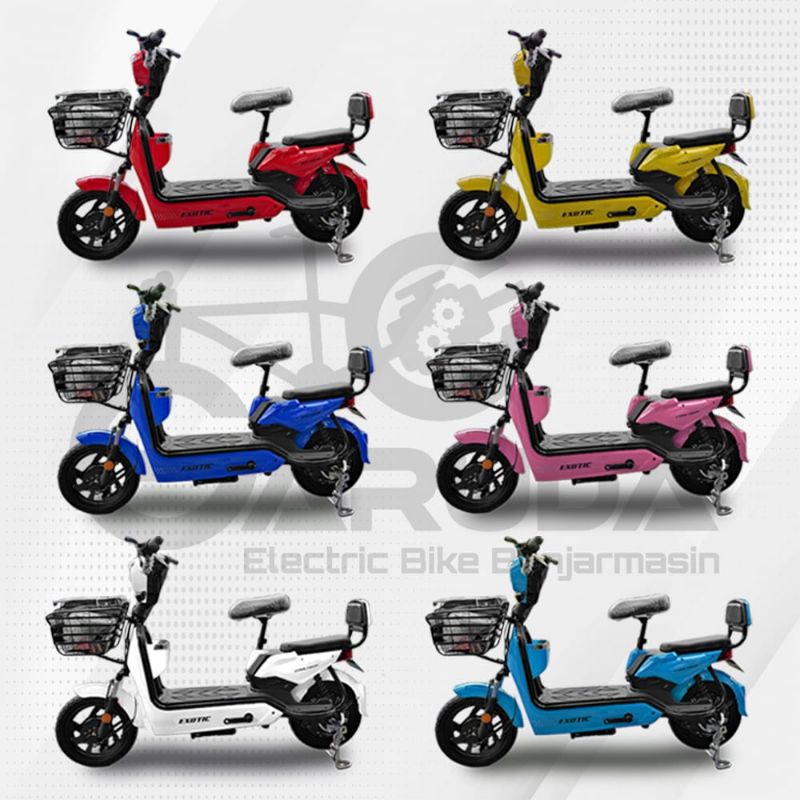 Jual Sepeda Listrik Exotic Cooltech SE | Shopee Indonesia