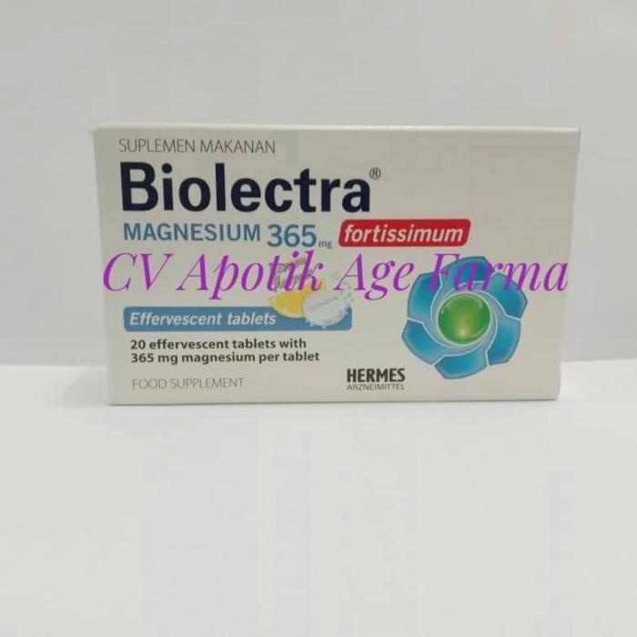 Jual Biolectra 365Mg Fortissimum Tab Effervescent Isi 20 (Ikapharmindo ...