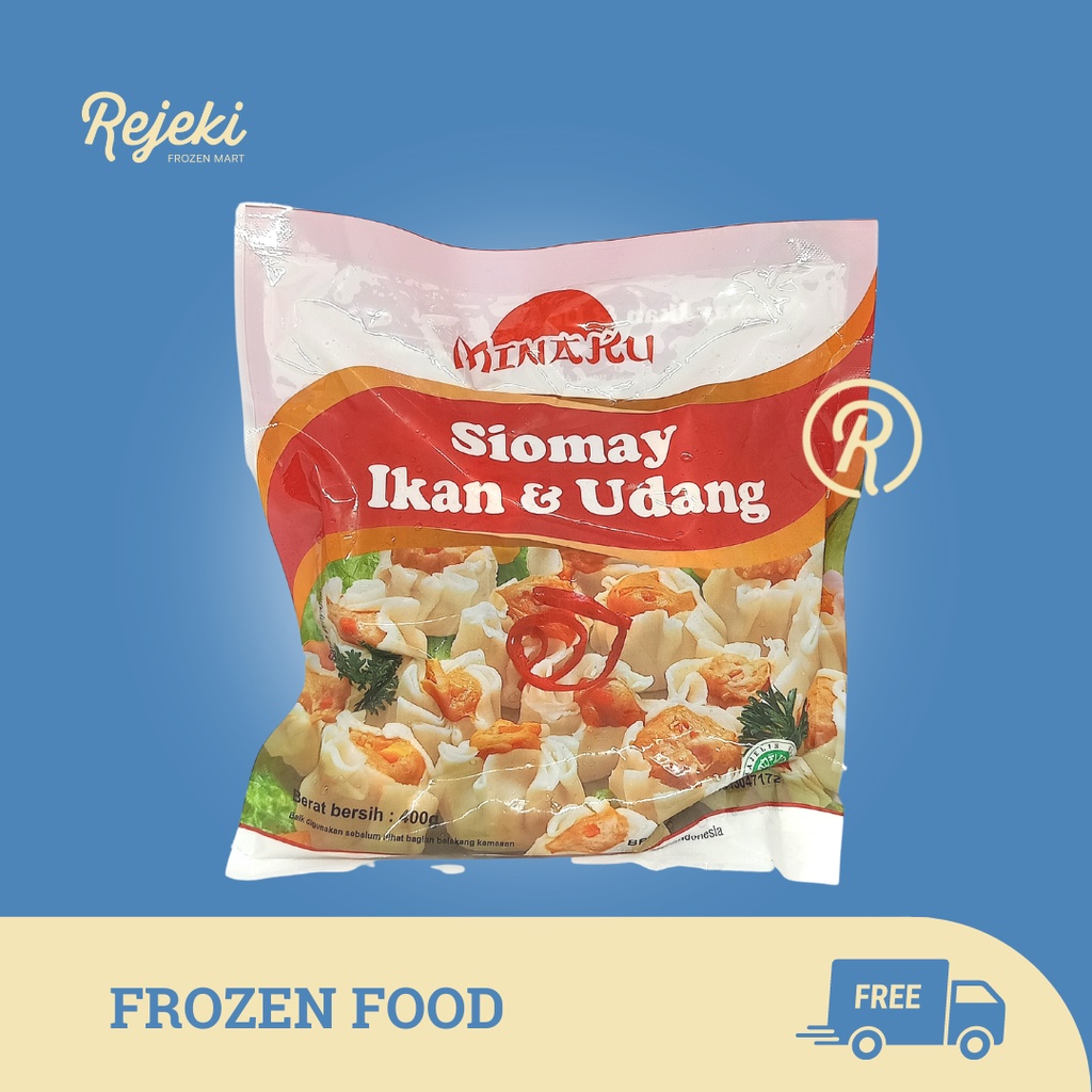 Jual Minaku Siomay Ikan & Udang 400gr - Rejeki Frozen Mart | Shopee ...