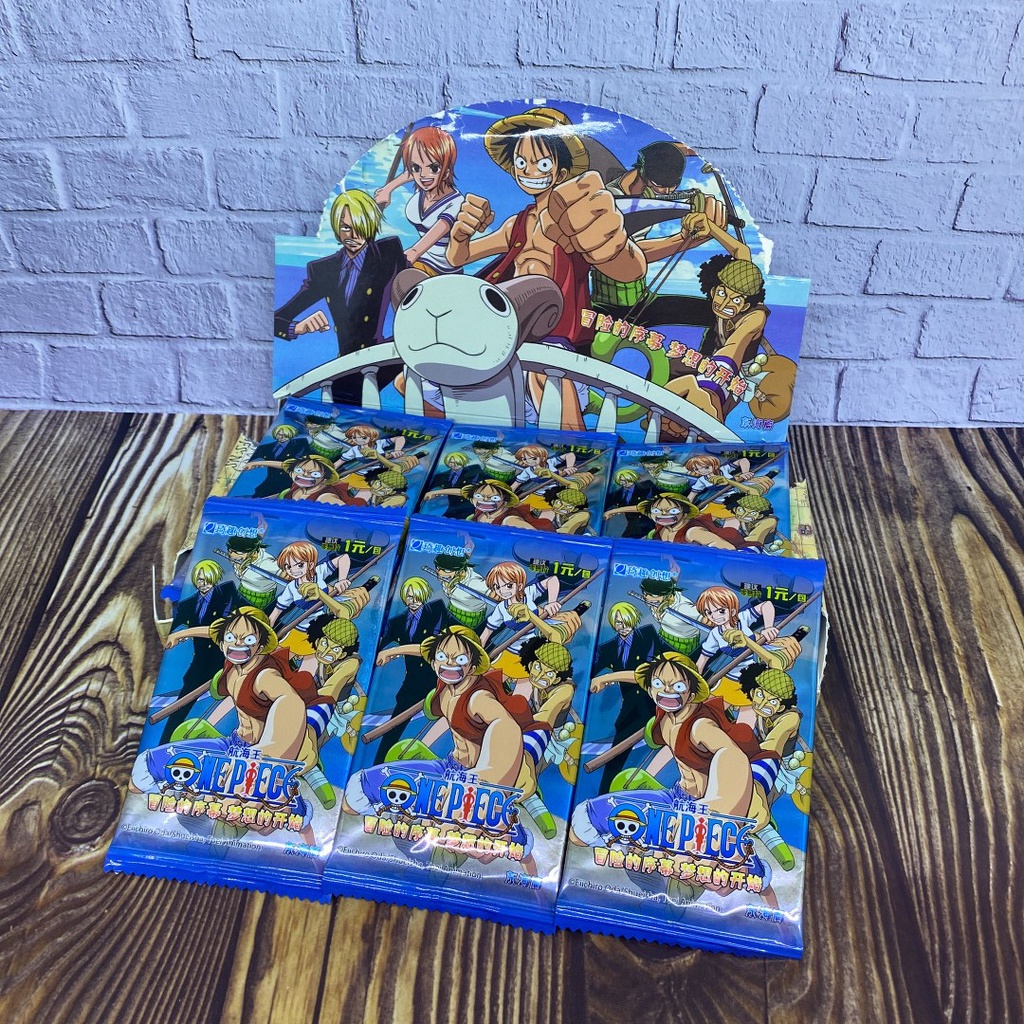 Jual Kartu One Piece Booster Pack TCG Booster Box Collection Card Game ...