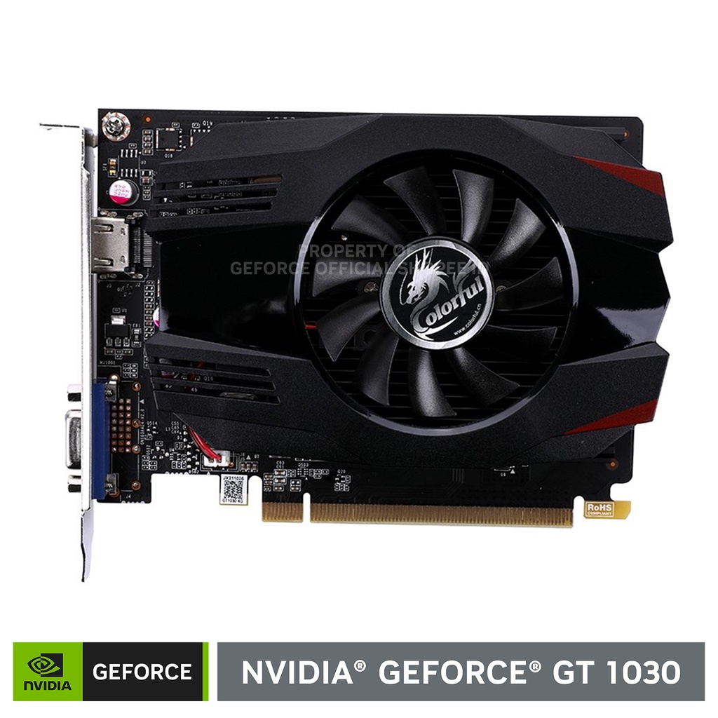 Jual COLORFUL GeForce GT 1030 | 4GB GDDR4 | Shopee Indonesia