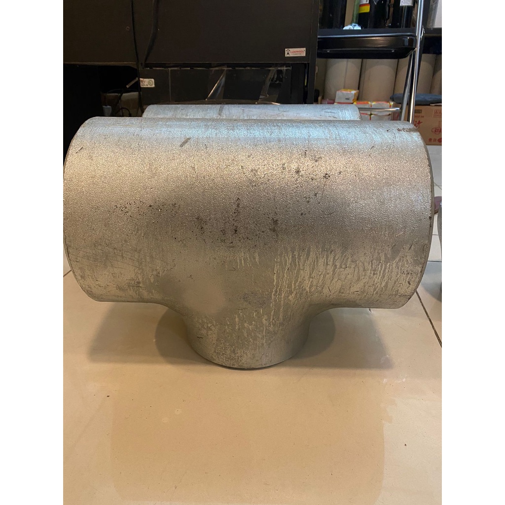 Jual TEE REDUCER CS GALVANIS SCH 40 8" X 6" / TEE 8" X 6" GALVANIS ...