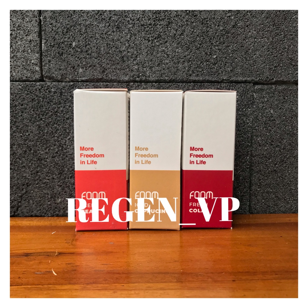 Jual LIQUID SALTNIC FOOM ICE BEVERAGE SERIES ICE CAPPUCINO ICE TEA ...