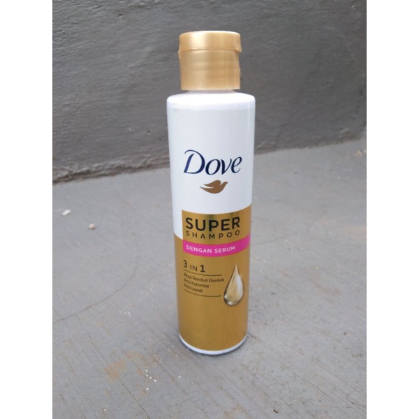 Jual Dove Super Shampoo 3 in 1 125ml | Shopee Indonesia