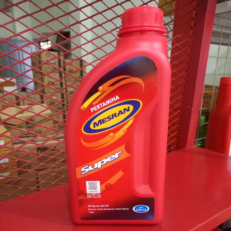 Jual Mesran Super 20W-50 1L | Shopee Indonesia
