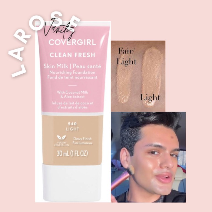 Jual Covergirl Clean Fresh Skin Milk Foundation Termurah | Shopee Indonesia