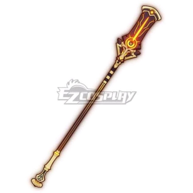 Jual Staff of the scarlet sands - cyno weapon genshin impact | Shopee ...