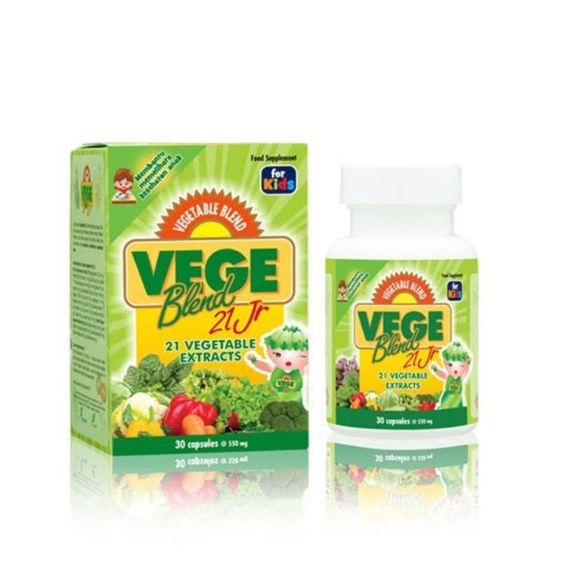 Jual Vege Blend 21 Junior isi 30 capsul | Shopee Indonesia
