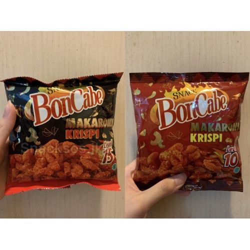 Jual Snack Bon Cabe Makroni & Mi Krispi Kemasan Kecil (30Gram) | Shopee ...