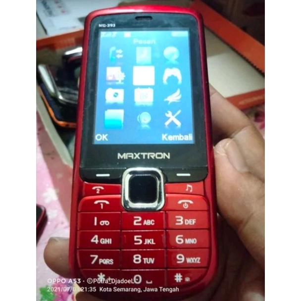 Jual Maxtron MG-393 Red Black Normal Original Langka Jadul Mulus Unik ...