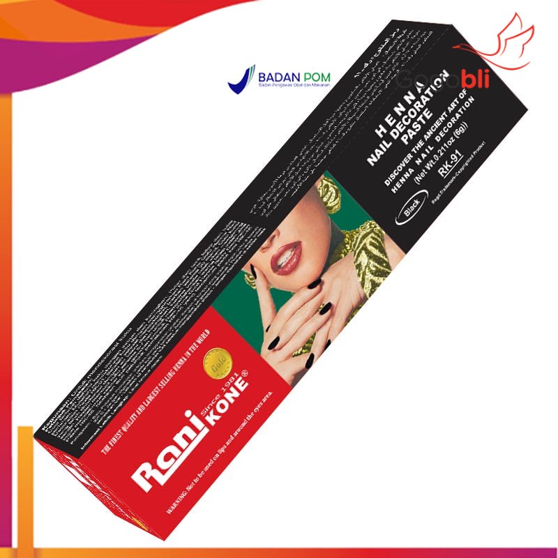 Jual Rani Kone Henna Paste 91 6gr | Shopee Indonesia