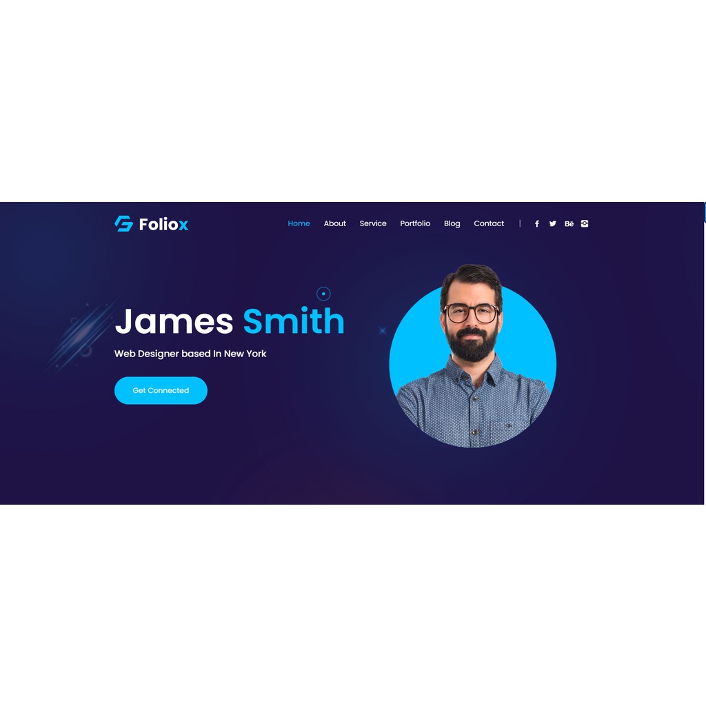 Jual Template Website Foliox - Personal Portfolio HTML CSS Fully ...