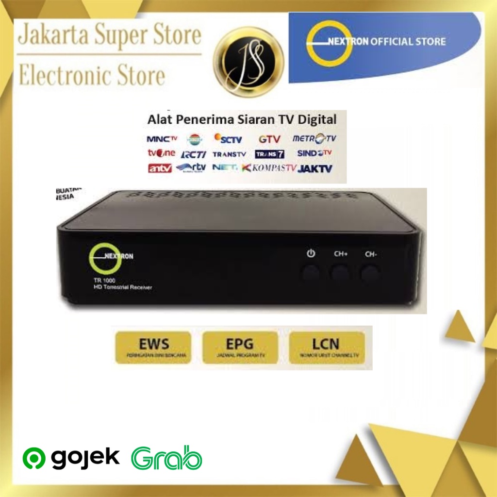 Jual SET TOP BOX TV DIGITAL DVB T2 NEXTRON TR1000 (SIARAN YOUTUBE , TIKTOK , WE TV) | Shopee ...