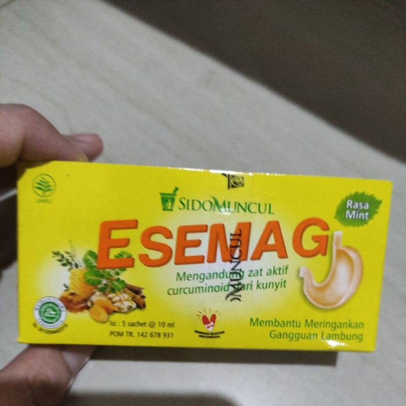 Jual Esemag sidomuncul isi 5 sachet obat maag herbal | Shopee Indonesia