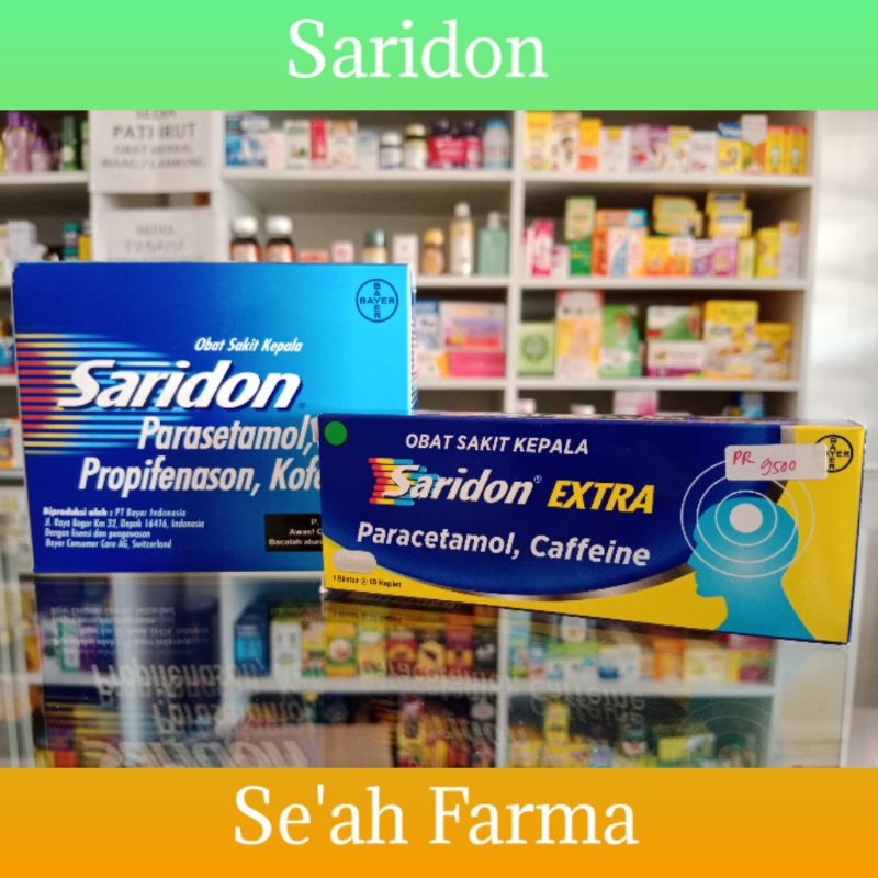 Jual Saridon // Saridon Extra | Shopee Indonesia