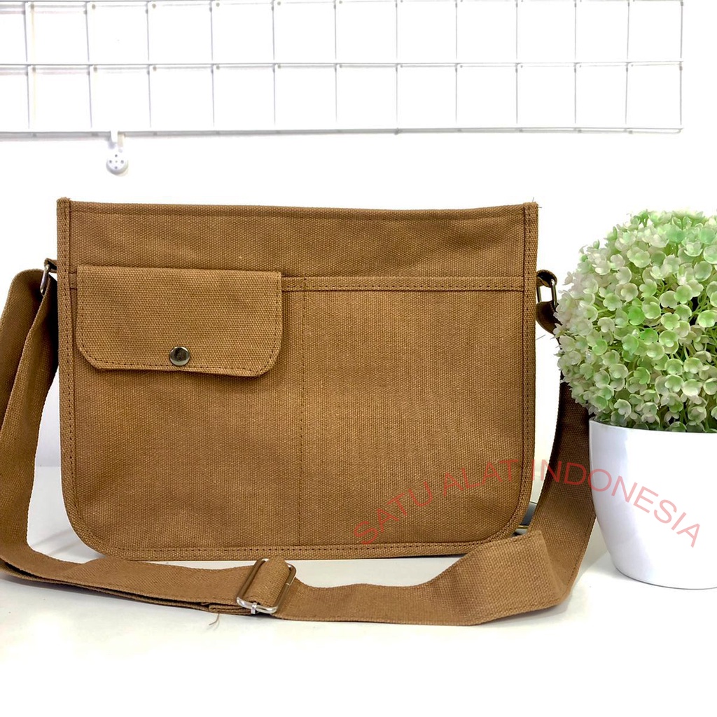 Jual SATU ALAT BESTIEAN TAS SELEMPANG 100% CANVAS ORIGINAL PREMIUM ...