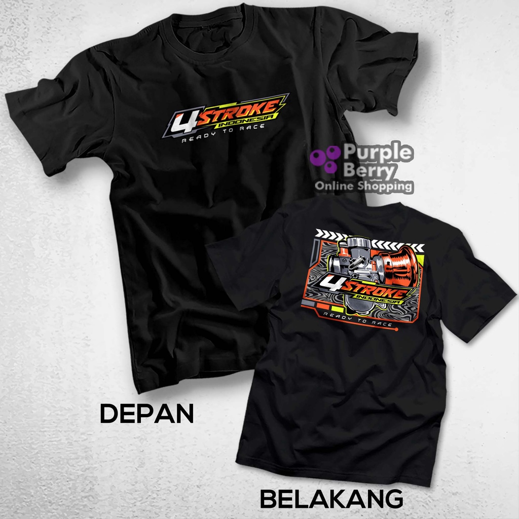 Jual Kaos Racing 4 Stroke Indonesia Ready To Race Karburator - Baju ...