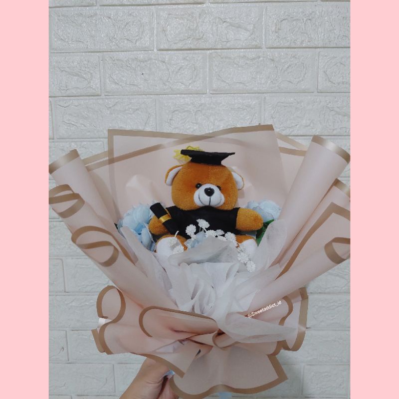 Jual bouquet wisuda / bouquet bunga / kado wisuda / hadiah wisuda ...