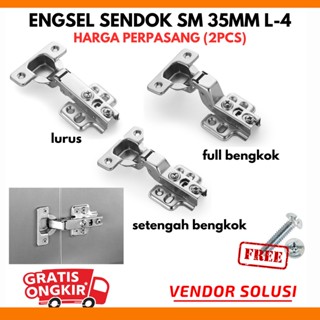 Jual Engsel Sendok Laci Lemari Slow Motion 35 MM AP Lurus Bengkok SM ...