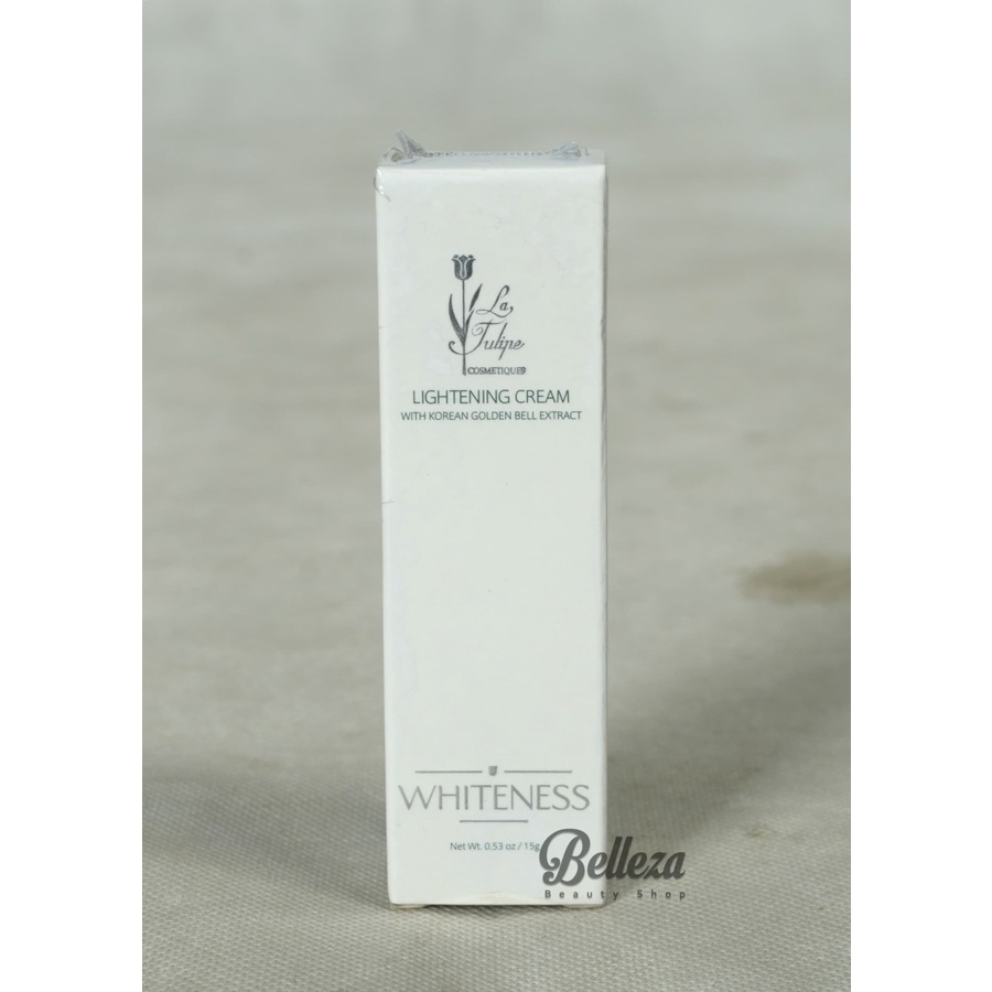 Jual La Tulipe Whiteness Lightening Cream 15gr | Shopee Indonesia