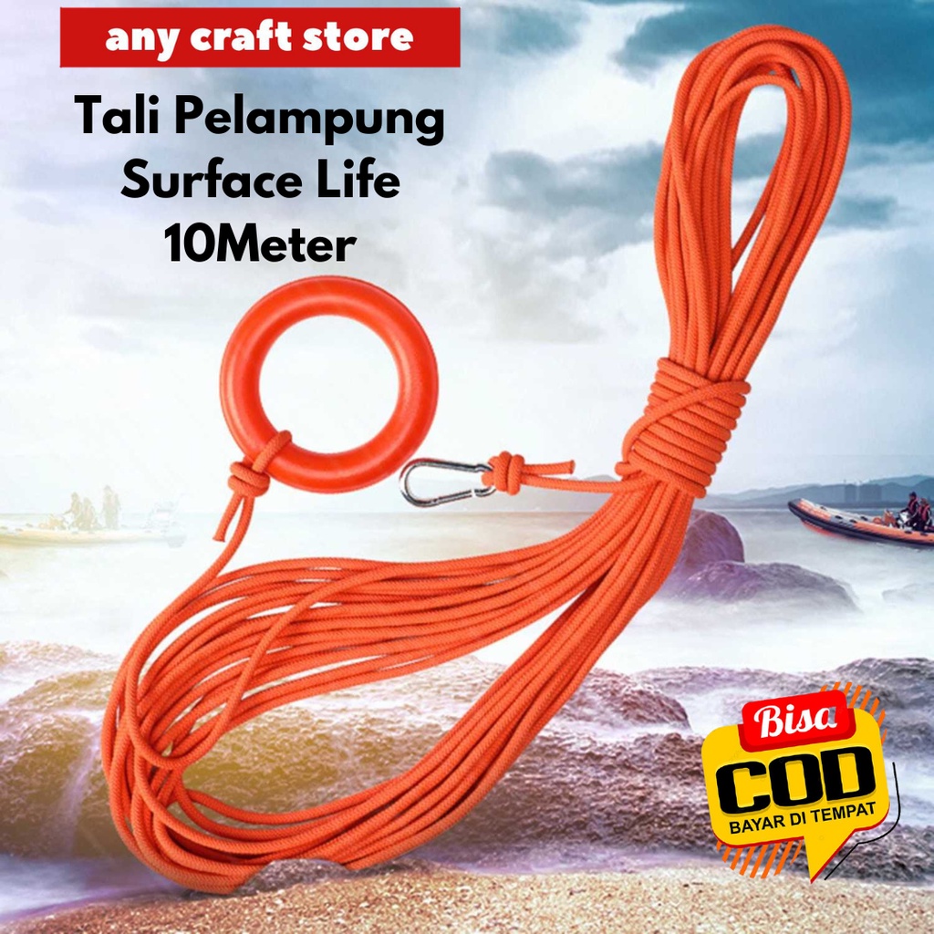 Jual Tali Pelampung Floating Ring Rescue Rope | Shopee Indonesia