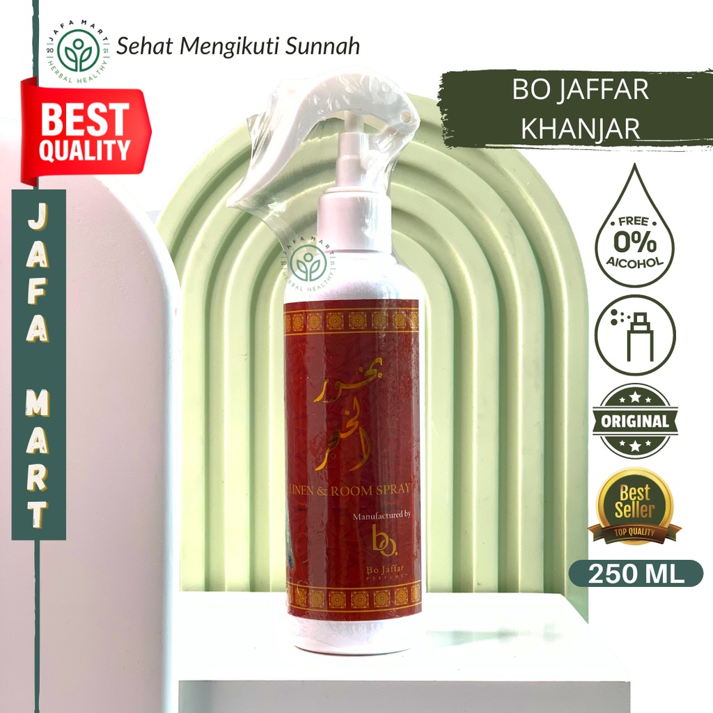 Jual Pengharum Ruangan Bo Jaffar Khanjar Linen & Room Spray / Parfum ...