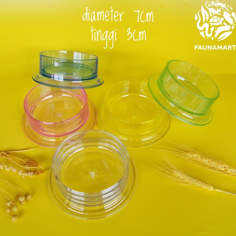 Jual Tempat Makan Minum Diameter 7cm Fauna Mart - Sugar Glider Hamster ...