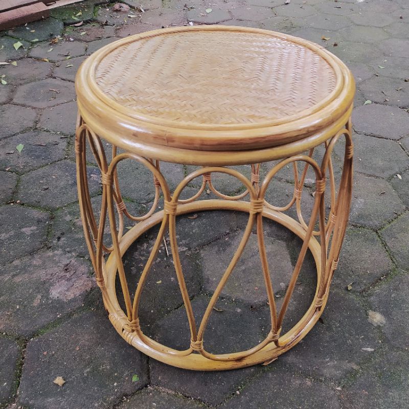 Jual Meja rotan meja teras meja pojok | Shopee Indonesia