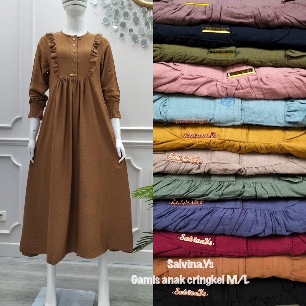 Jual GAMIS SALVINA/SALVINA YS/SALVINA ORIGINAL/SALVINA ANAK TANGGUNG ...