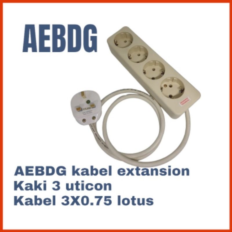 Jual AEBDG UTICON Kaki 3 ADAPTER KONVERTER TRAVEL Arab Saudi UMROH ...