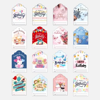 Jual Hangtag Happy Birthday | Hangtag Ulang Tahun | Hang Tag Animal ...