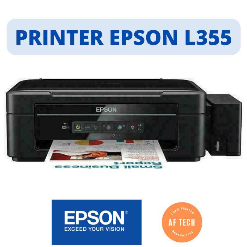 Jual Printer Epson L355 All In One Print Scan Copy Wi-Fi Wireless ...