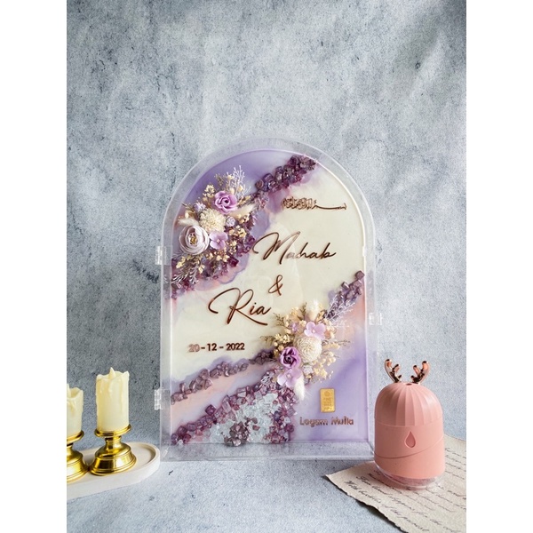 Jual MAHAR RESIN AKRILIK LILAC SERIES/MAHAR RESIN/ MAHAR AESTHETIC ...